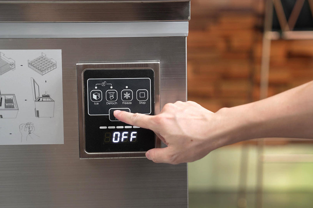 Clear Ice Machines for Businesses – The Space & Vesta